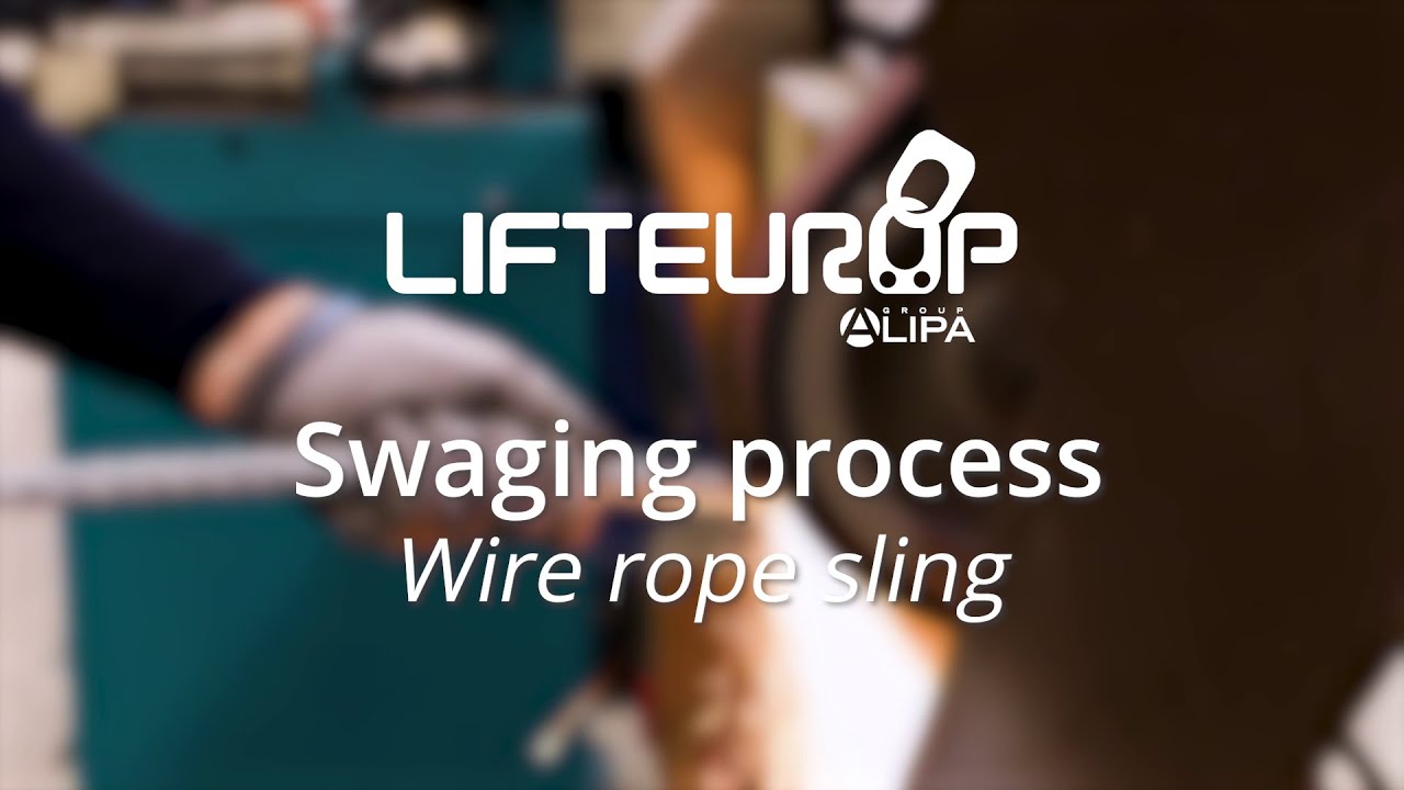 Wire rope sling – swaging process - YouTube