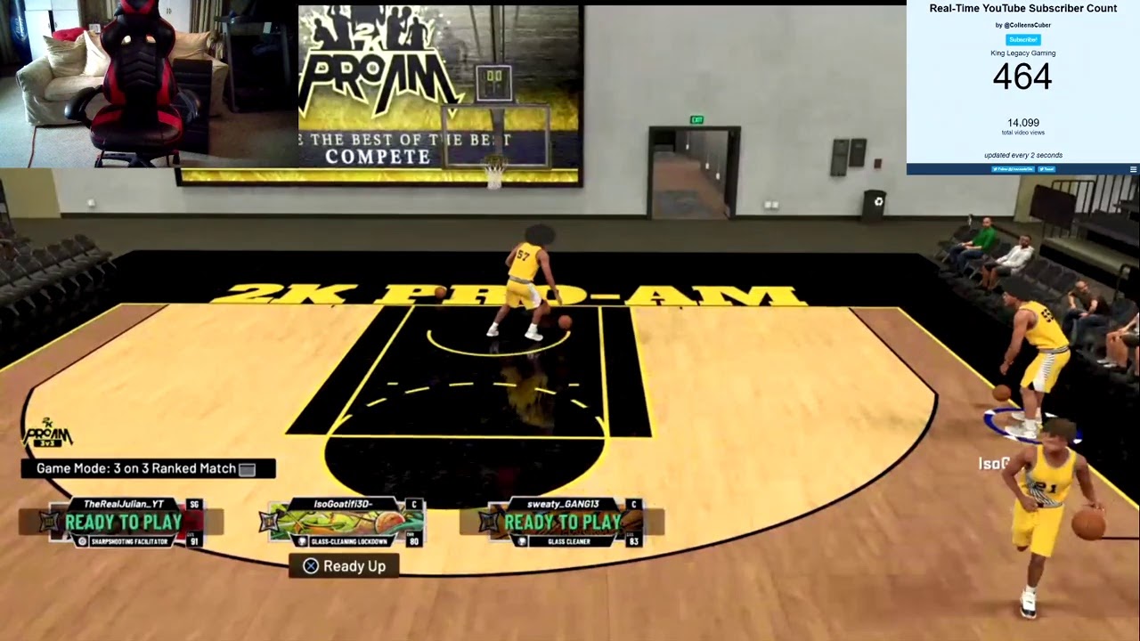 NBA 2K20 The Best Center Build in 3v3 ProAm - YouTube