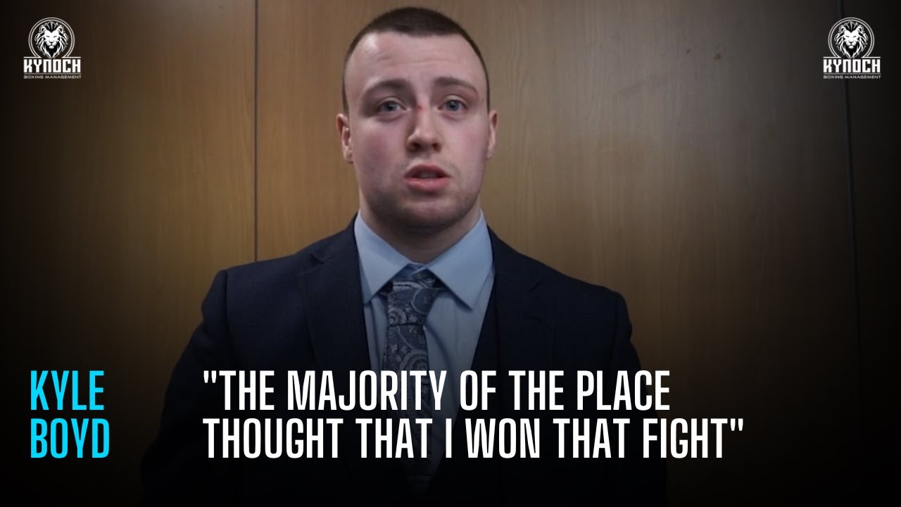 KYLE BOYD "I WON THAT FIGHT" - YouTube