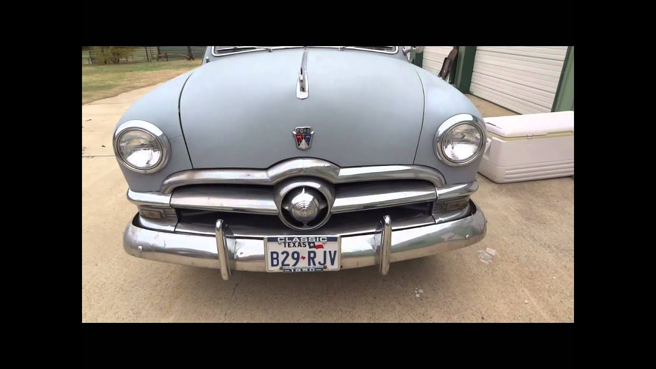 Nothing to See here but an old 50 model Ford ! - YouTube