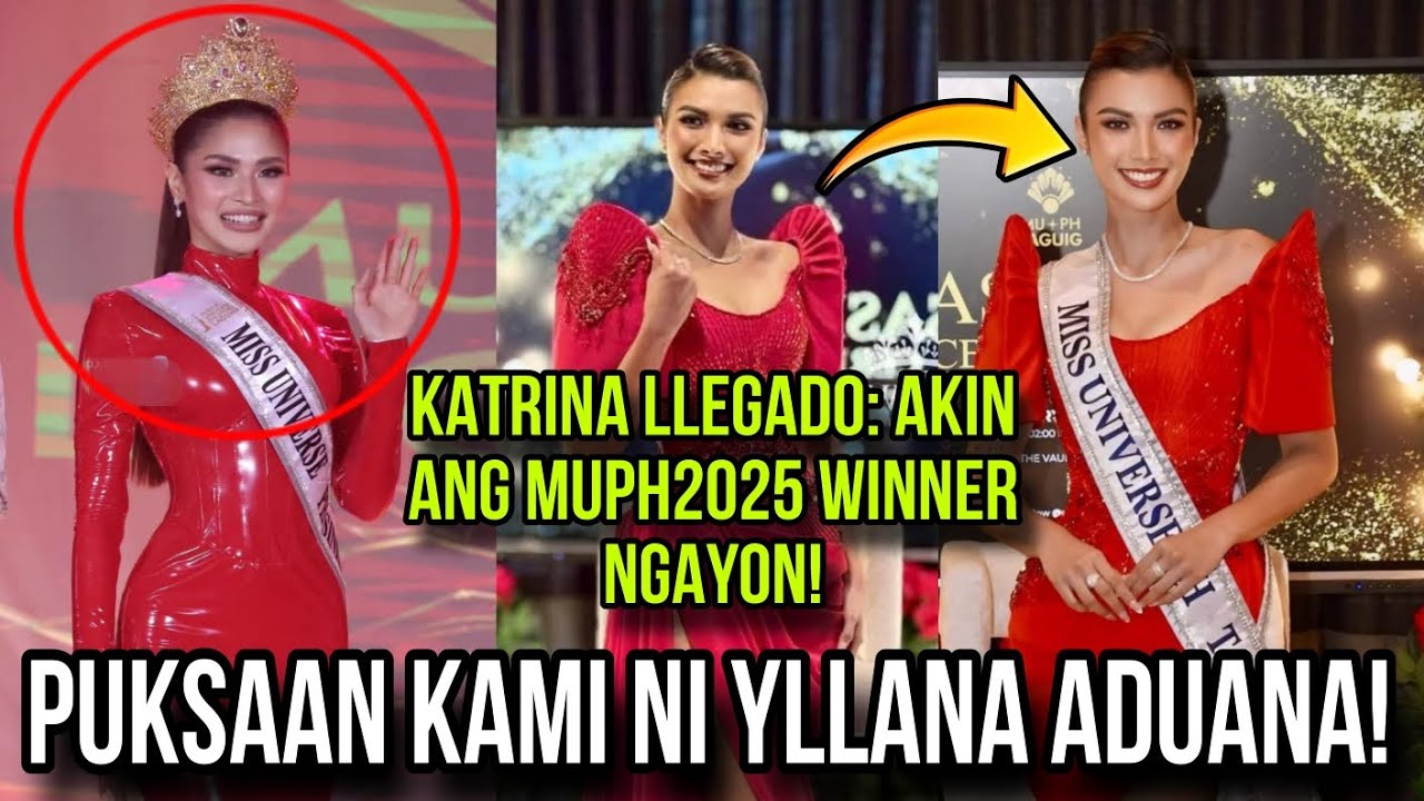 Katrina Llegado hindi ko sila Hahayaan Akin lang ang Miss Universe ...