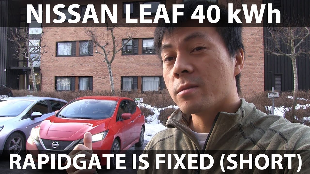 Nissan Leaf rapidgate has been fixed (short version) - YouTube