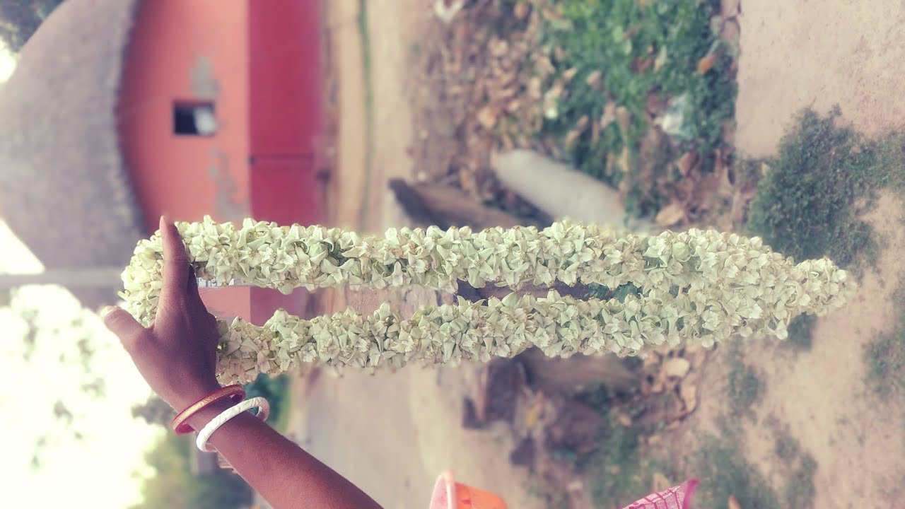 সাদা আকন্দ ফুলের মালা।। 🙏🙏 - YouTube