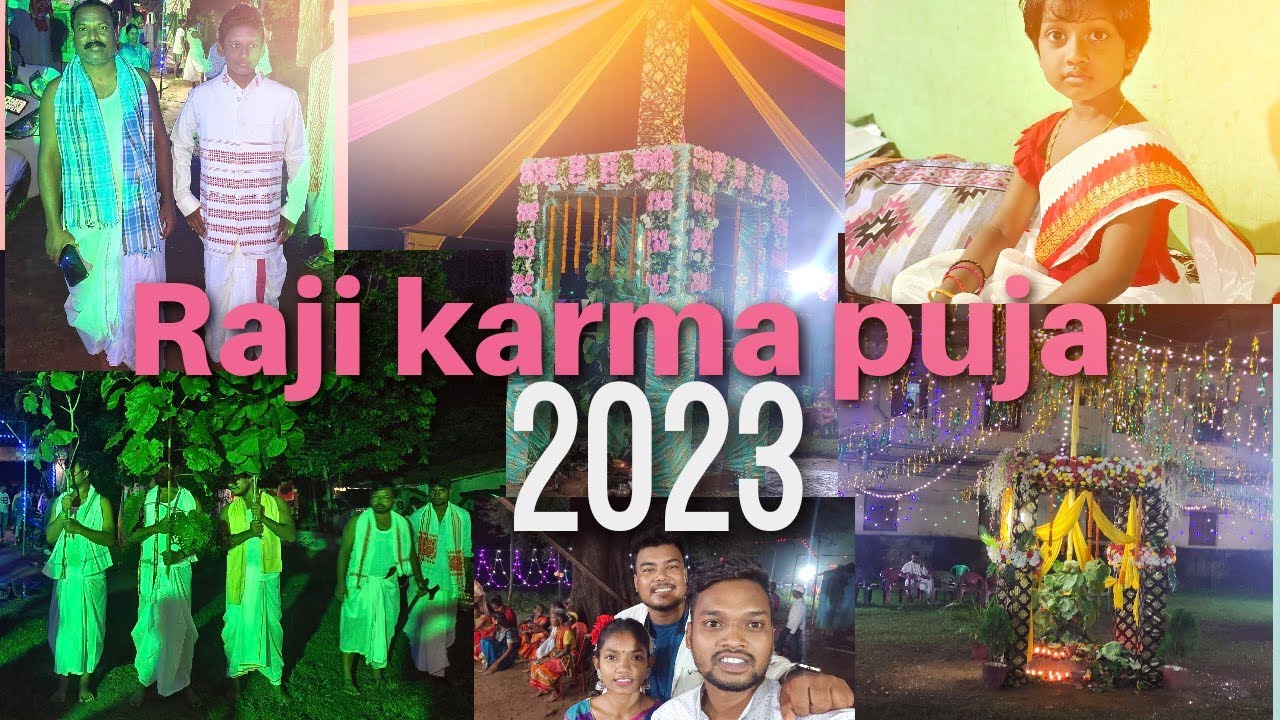 Raji karma puja.2023//karma Dance 5 alag alag jagaho ka//karma festival ...