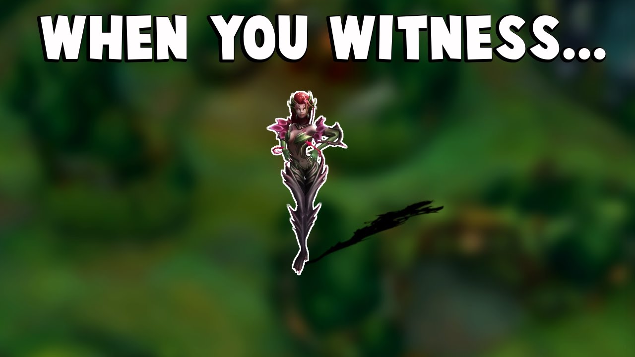 When You Witness REAL Power of Zyra... | Funny LoL Series #100 - YouTube