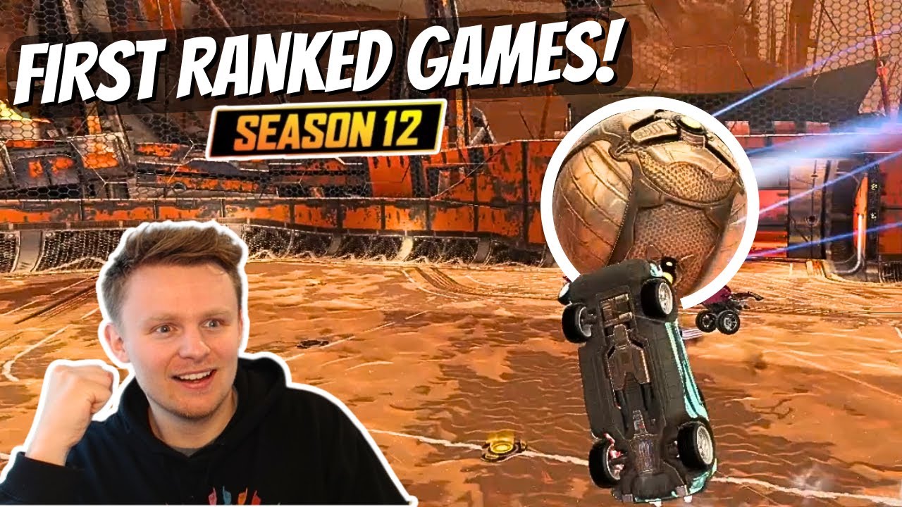 FIRST RANKED GAMES IN SEASON 12! - Rocket League Rumble Road to SSL #1 ...