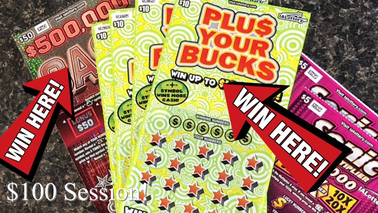 FOUND A WIN ON THE BIG BOY & PLUS YOUR BUCKS FROM THE IOWA LOTTERY ...