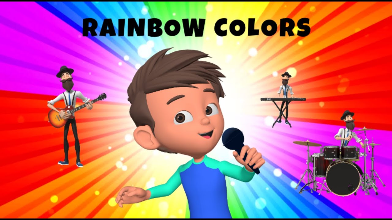 Rainbow Colors Song | Colorful Learning Adventure | Kids Sing-Along ...