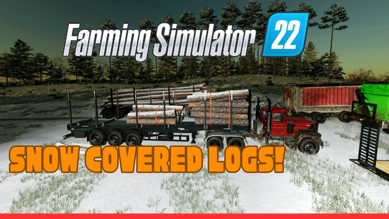 FS22 | Snow Covered Logs - Did Ya Know? | PS5 - YouTube