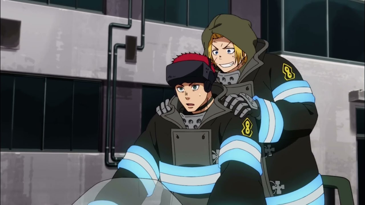 Fire Force S2 English Dubbed - Vulcan tries to trick Arthur - YouTube