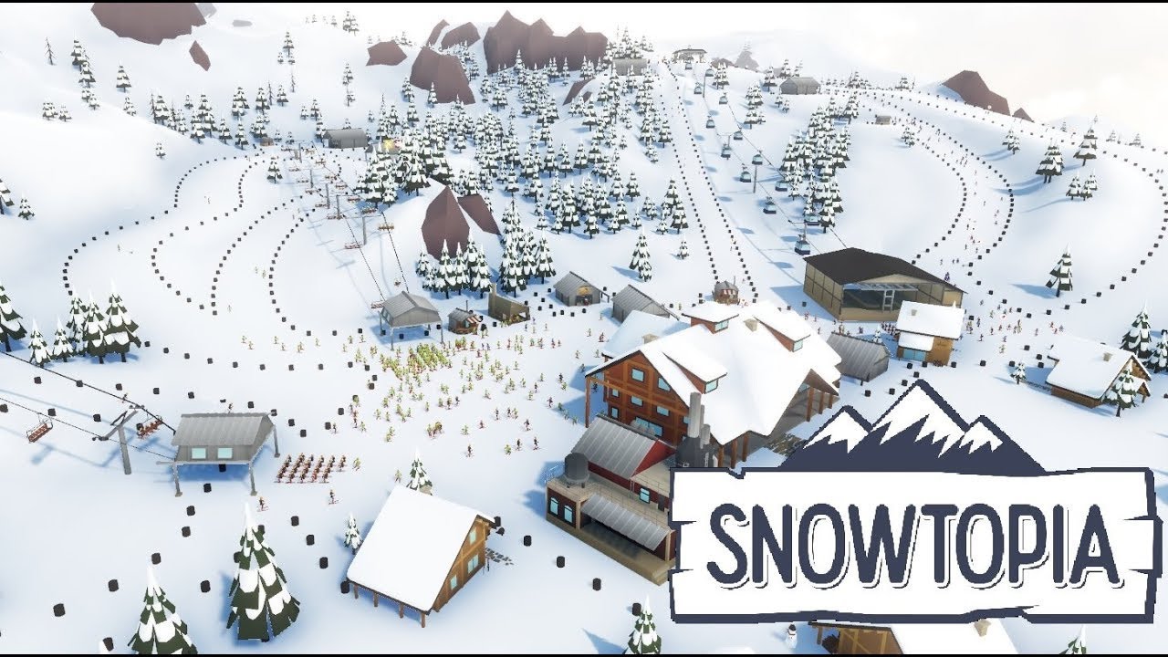 Building The Best Ski Resort Run By Volunteers- Ep. 1 - Snowtopia: Ski ...