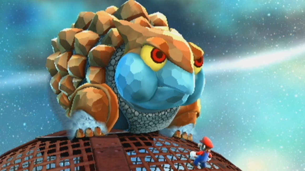 Super Mario Galaxy 2 Walkthrough Part 8 - Boulder Bowl Galaxy - YouTube