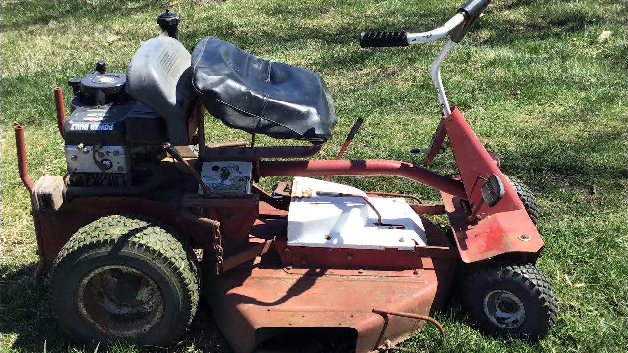 Snapper comet mower - YouTube