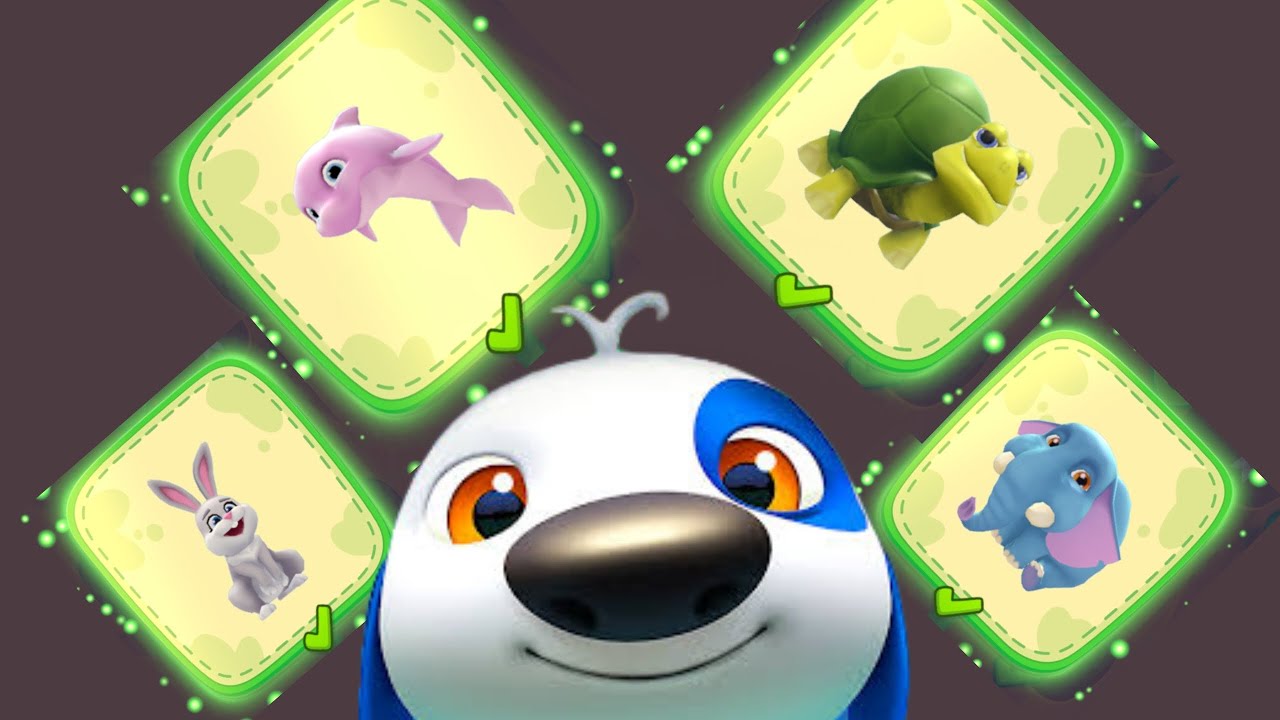 All three Animals - My Talking Hank Islands - GAMEPLAY 4U - YouTube