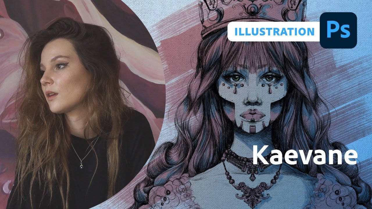 Behance :: Adobe Live | Illustration Kaevane | Adobe France
