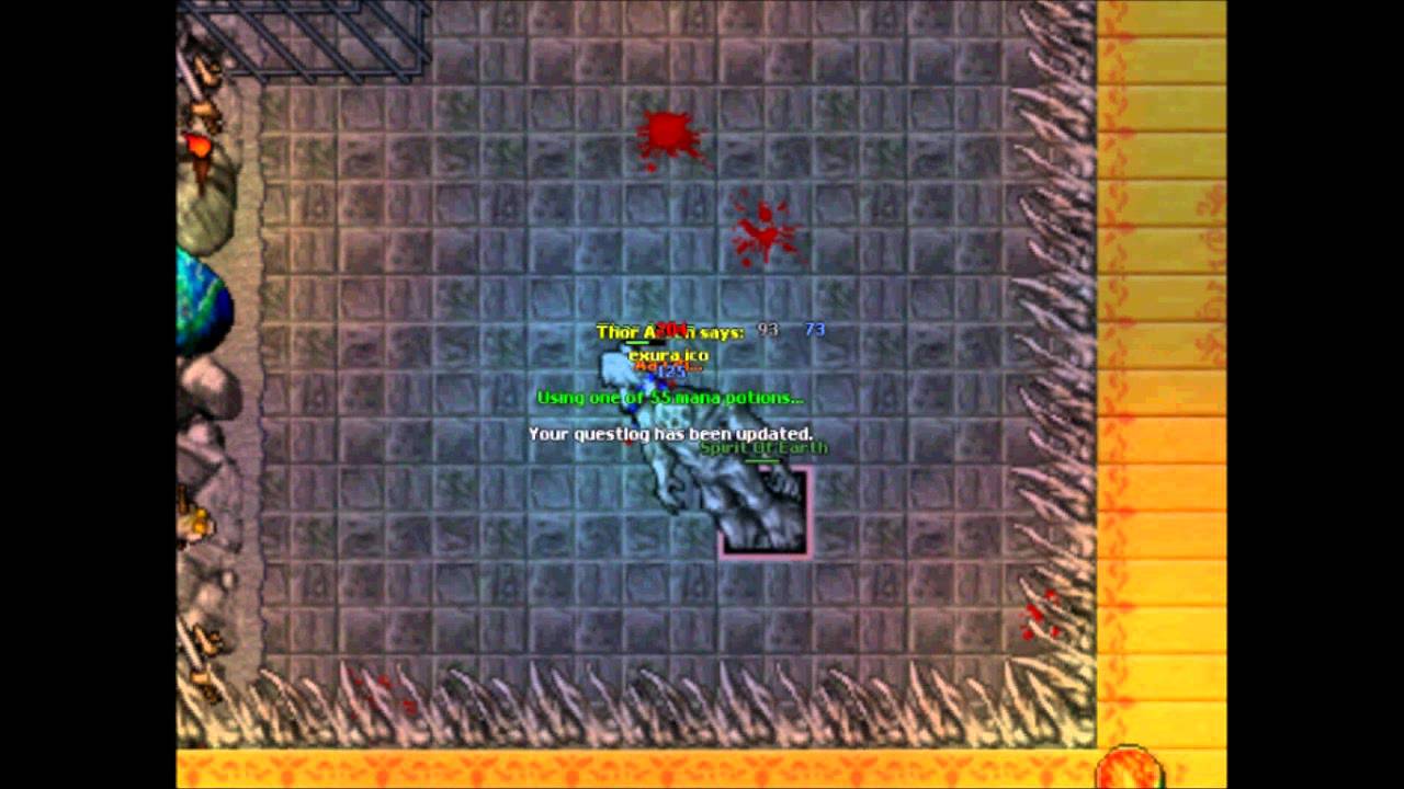 Tibia Vinera Arena Scrapper Thor Arsen - YouTube