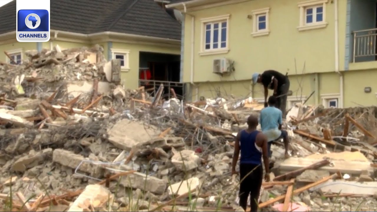 Lagos Govt. Commences Demolition Of Distressed Buildings In Oyingbo ...