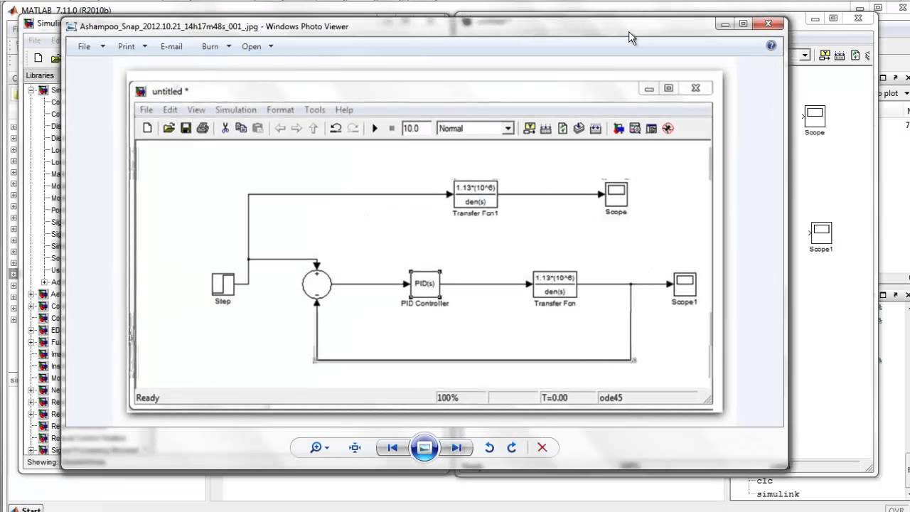 Thiết kế bộ ĐK PID dùng Matlab Simulink - YouTube
