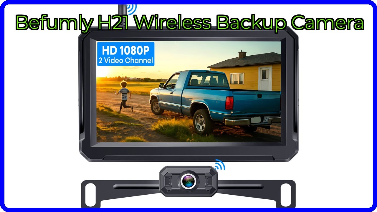REVIEW (2026): Befumly H21 Wireless Backup Camera. ESSENTIAL details ...