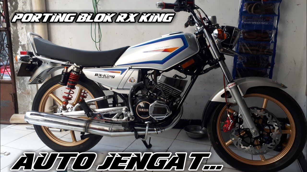 PORTING BLOK YAMAHA RX KING||AUTO JENGAT - YouTube