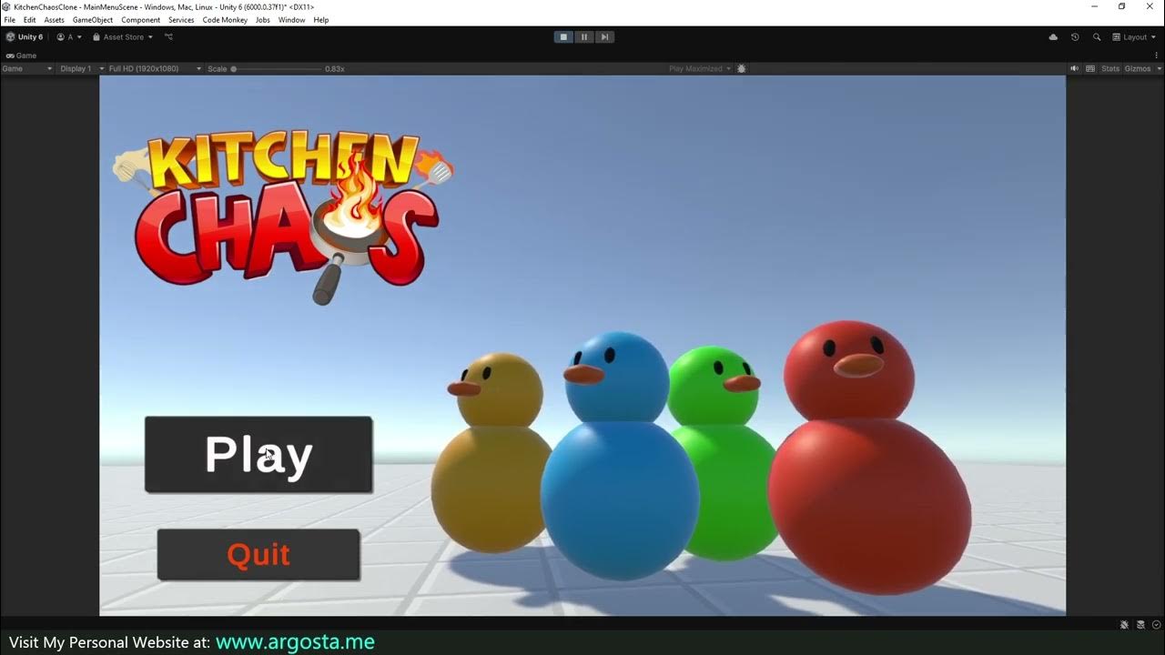 Kitchen Chaos Clone (A Unity Game Demo) - YouTube