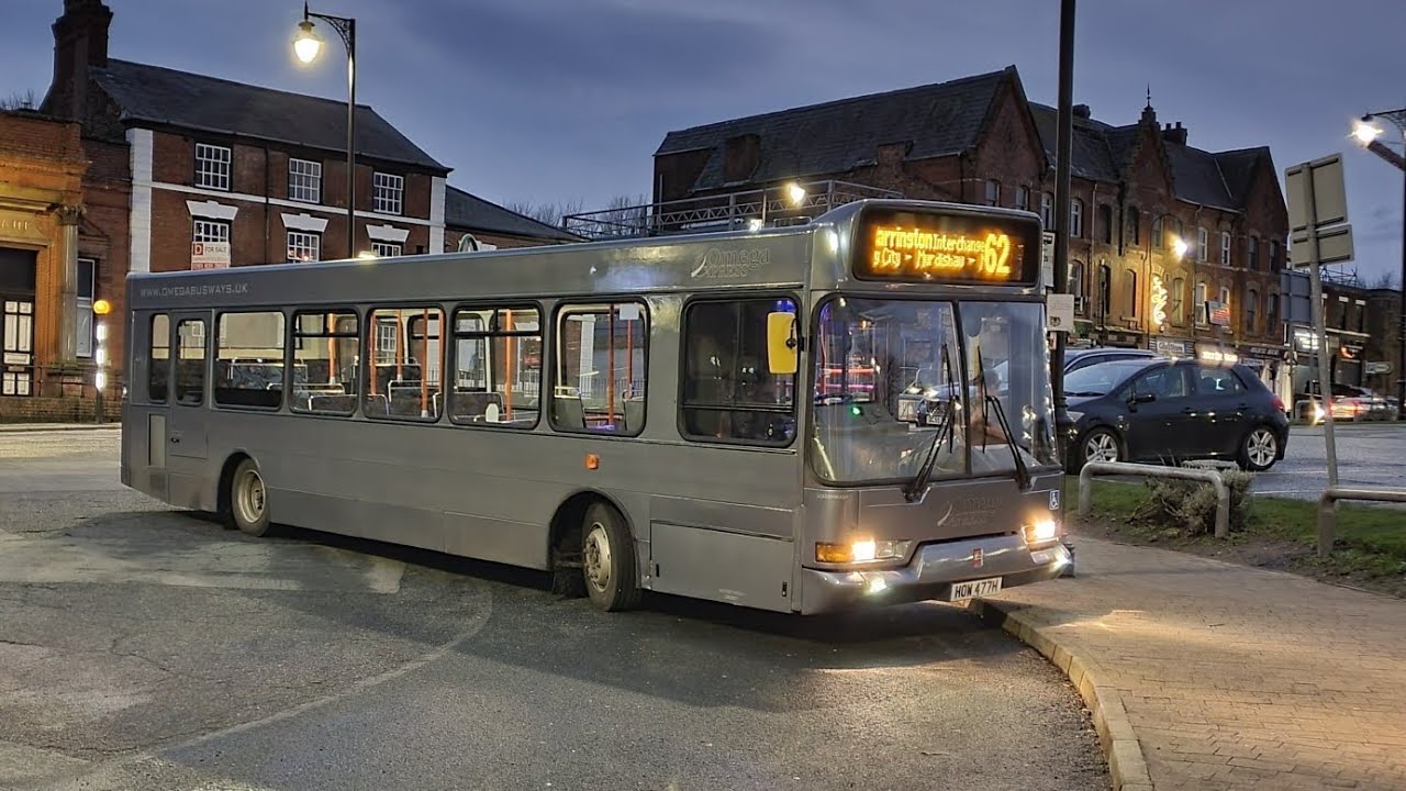 Classic beast!! Omega Busways Dennis Dart SLF 10.1m/East Lancs Spryte ...