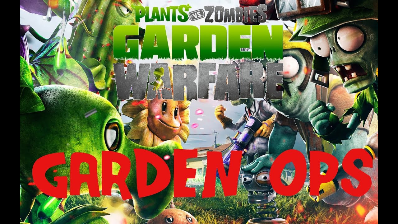 Plants Vs Zombies Garden Warfare: Garden Ops Multiplayer Gameplay ...