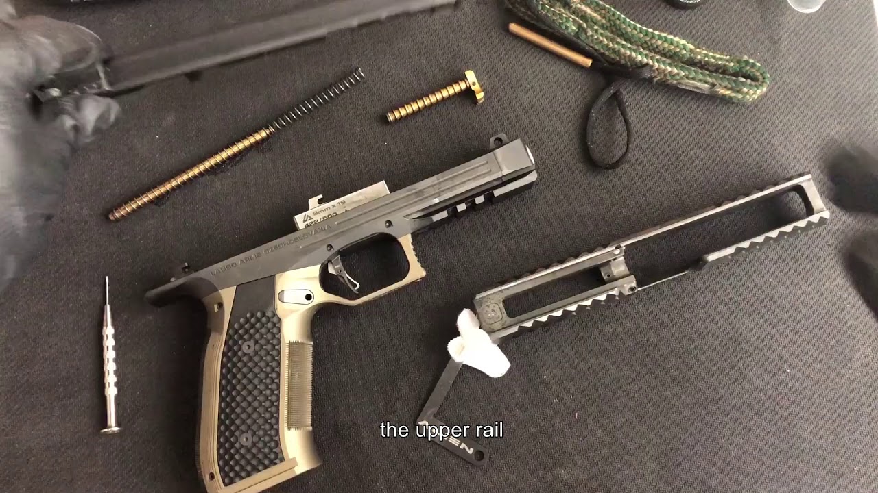 Laugo Arms Alien 500 - disassembly, assembly and cleaning (English ...