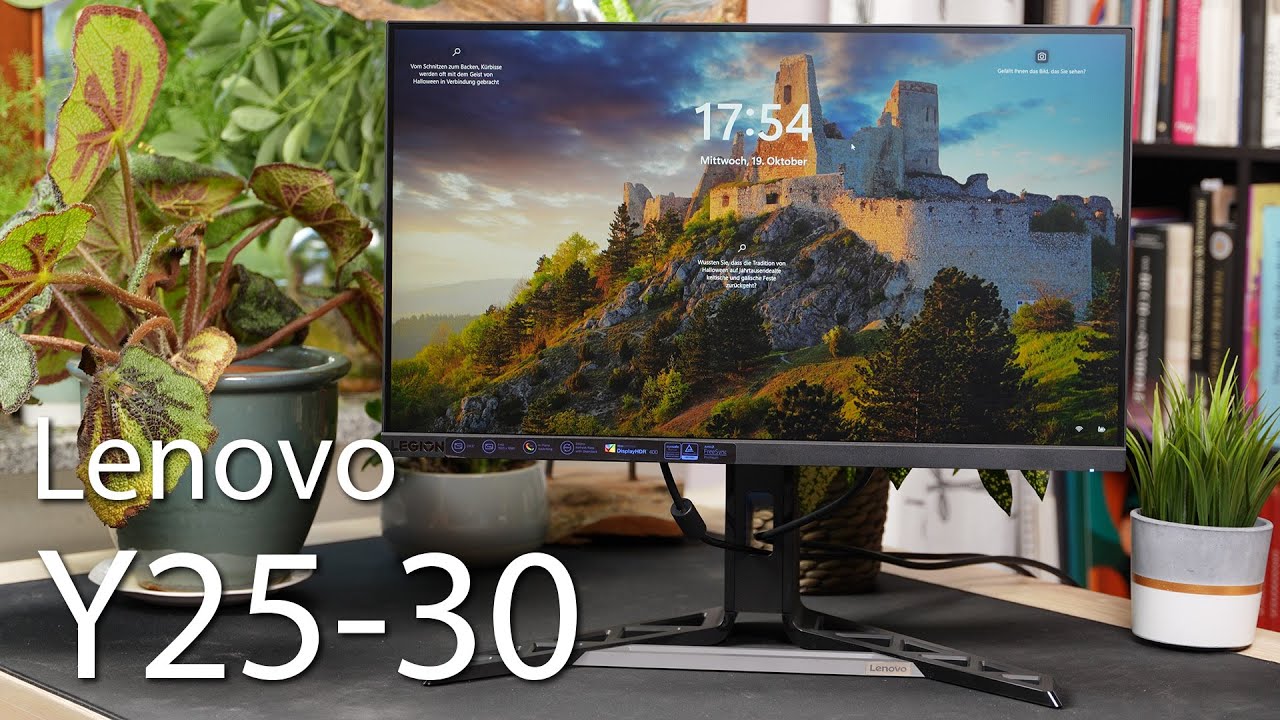 Lenovo Y25-30 im Test - 24 Zoll Monitor für ambitionierte Gamer mit ...