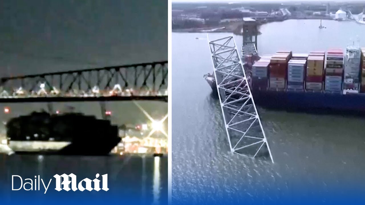Dali ship lost power before hitting Baltimore bridge, CCTV reveals ...