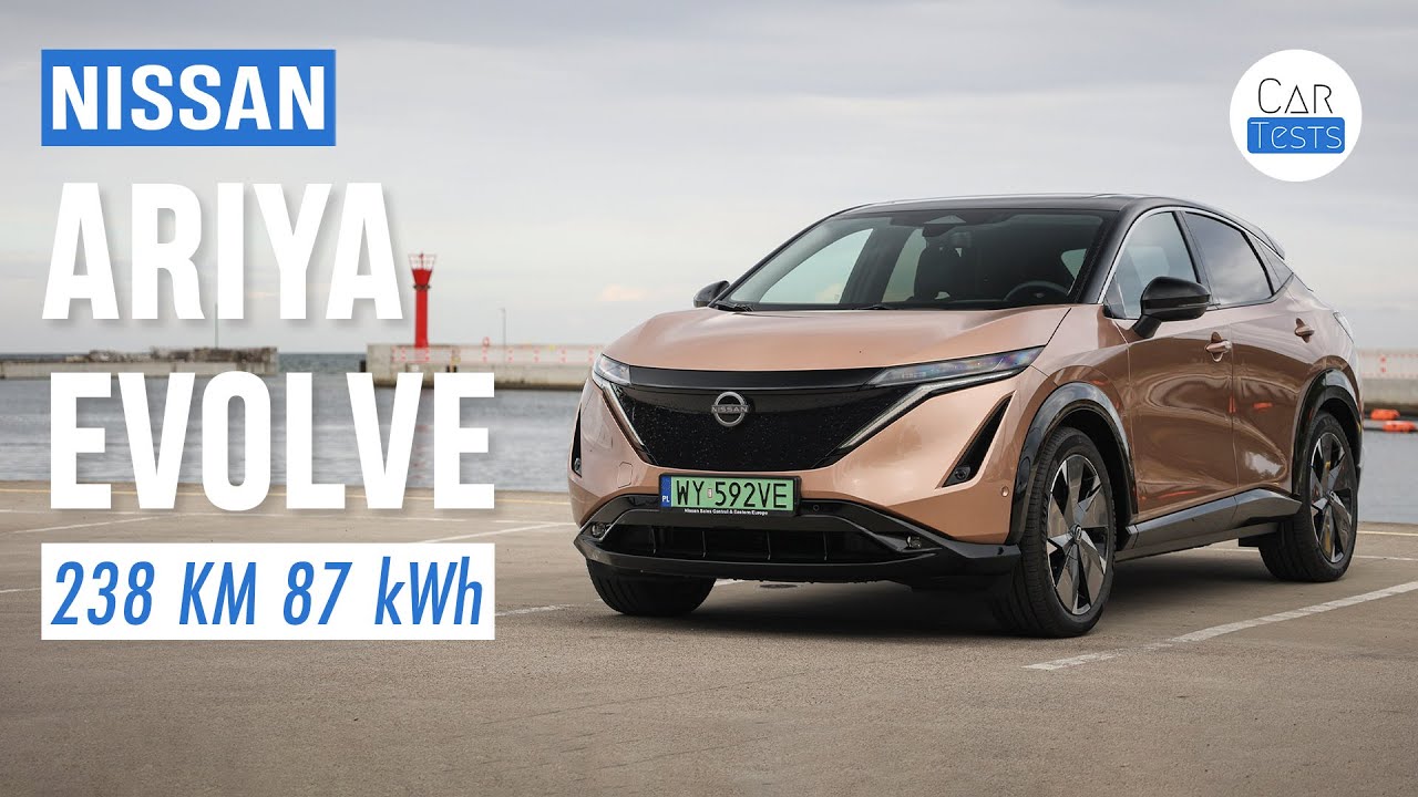 Nissan Ariya Evolve 87 kWh 238 KM: Japońska rewolucja - test i jazda ...