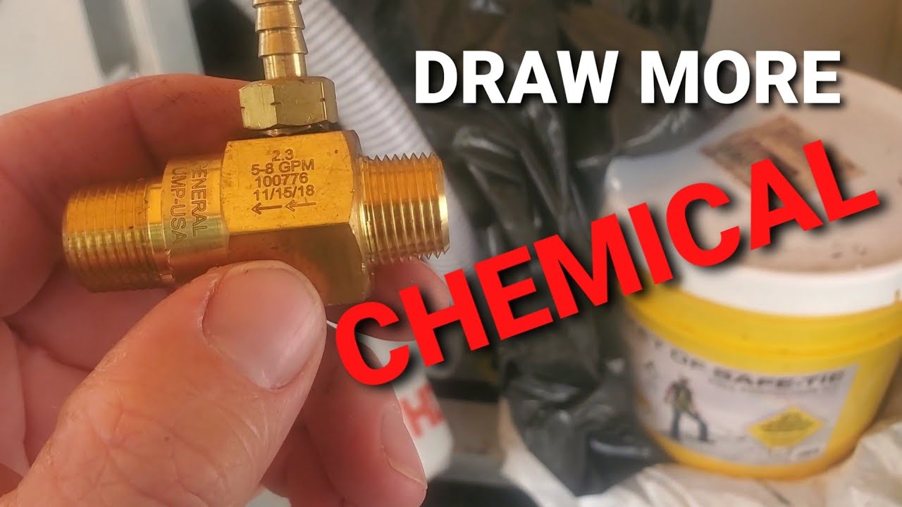 Downstream Injector for Pressure washer: How they work - YouTube
