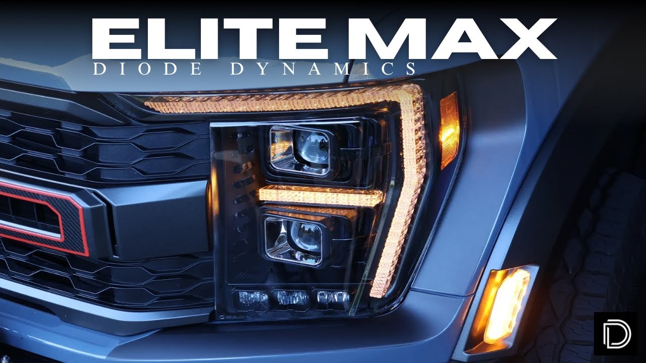 Diode Dynamics Elite Max Headlights for the Gen 3 Raptor ...
