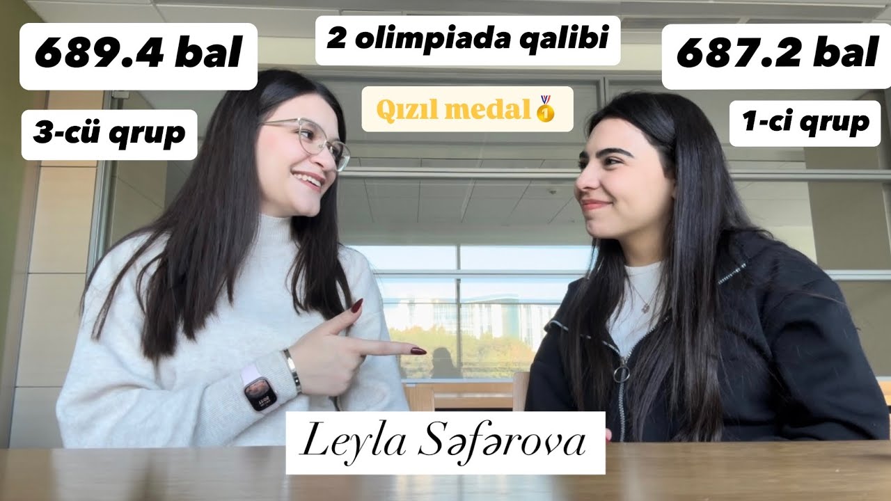 3-cü qruplar üçün tövsiyə videosu (Leyla Səfərova 689.4 bal ilə) - YouTube