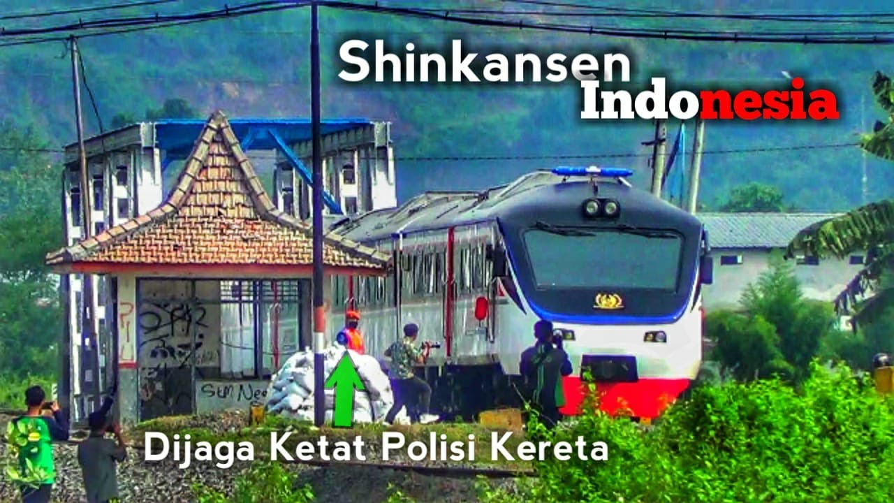 TERBARU ! SHINKANSEN INDONESIA ( Perjalanan Kereta Inspeksi 4 dijaga ...