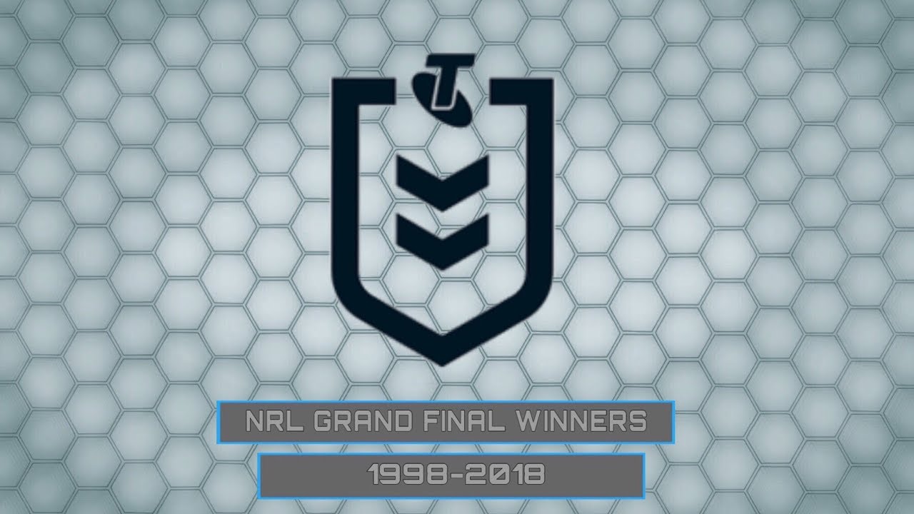 NRL Grand Final Winners (1998-2018) - YouTube