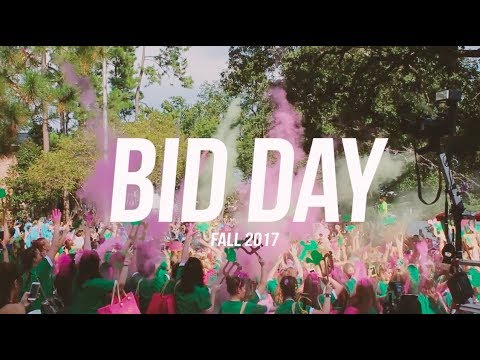 Delta Zeta LSU | BID DAY | Fall 2017 - YouTube