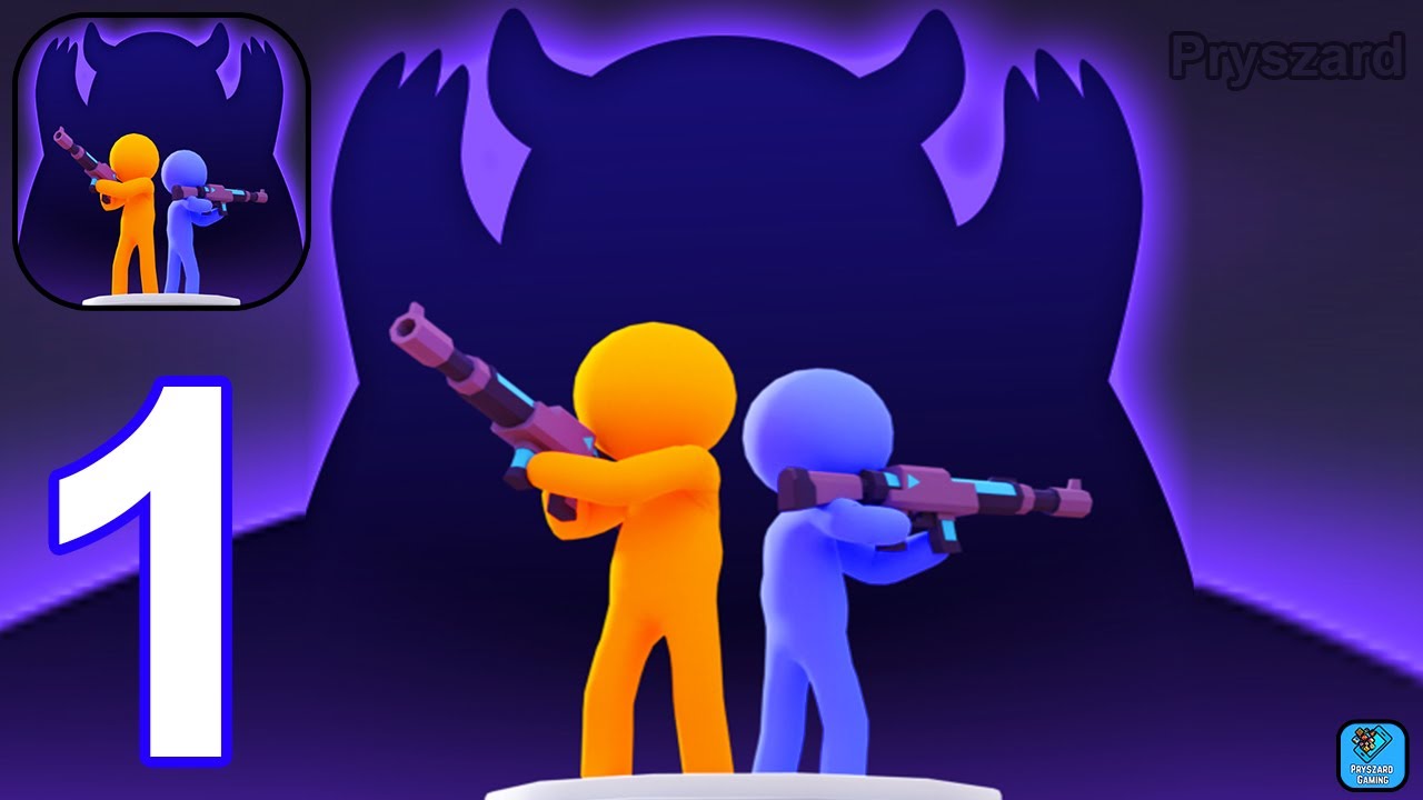 Monster Shooter - Gameplay Walkthrough Part 1 Stickman Base Defense ...