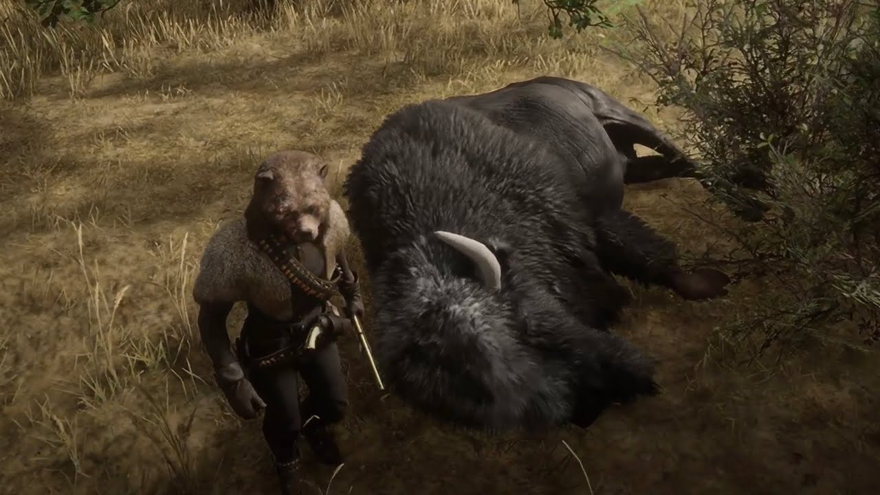 Legendary Bison Tatanka ( How to find ) | RDR2 - YouTube
