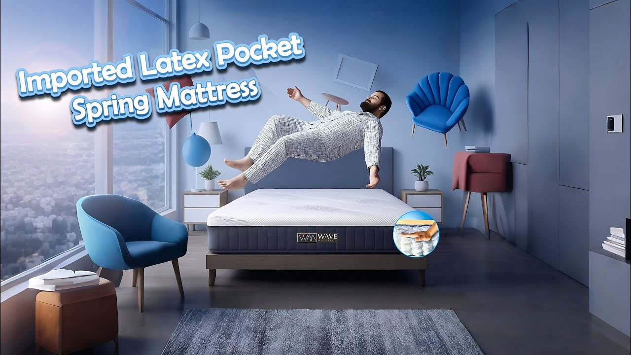 Imported Latex Pocket Spring Mattress - YouTube