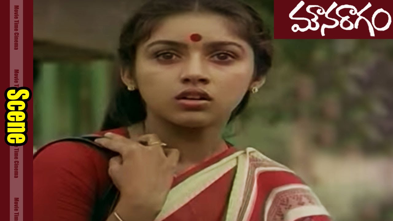 Mohan, Revathi Best Emotional Scene In Climax || Mouna Raagam Movie ...