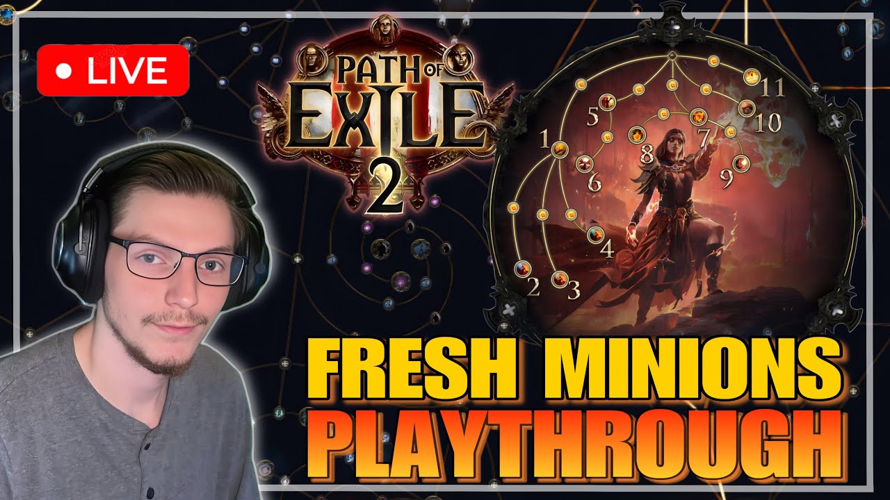 Fresh Witch Minion Build Playthrough + Making Tier List Later | POE 2 ...