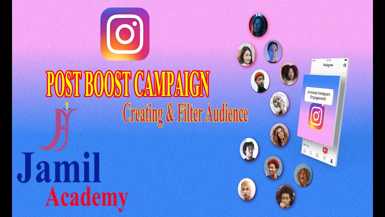 EASY LEARN - Instagram - Post Boost Campaign Creating & Filter Audience ...