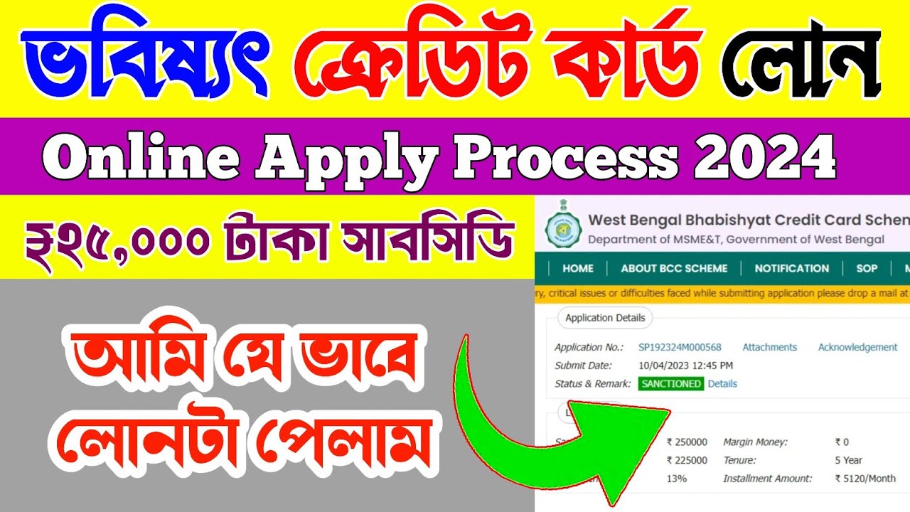 Bhabishyat Credit Card Loan Apply Online | ₹25,000 Subsidy | bhabishyat credit card apply ...
