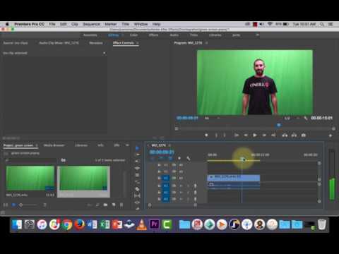 Adobe Premiere Pro Ultra Key Effect - YouTube
