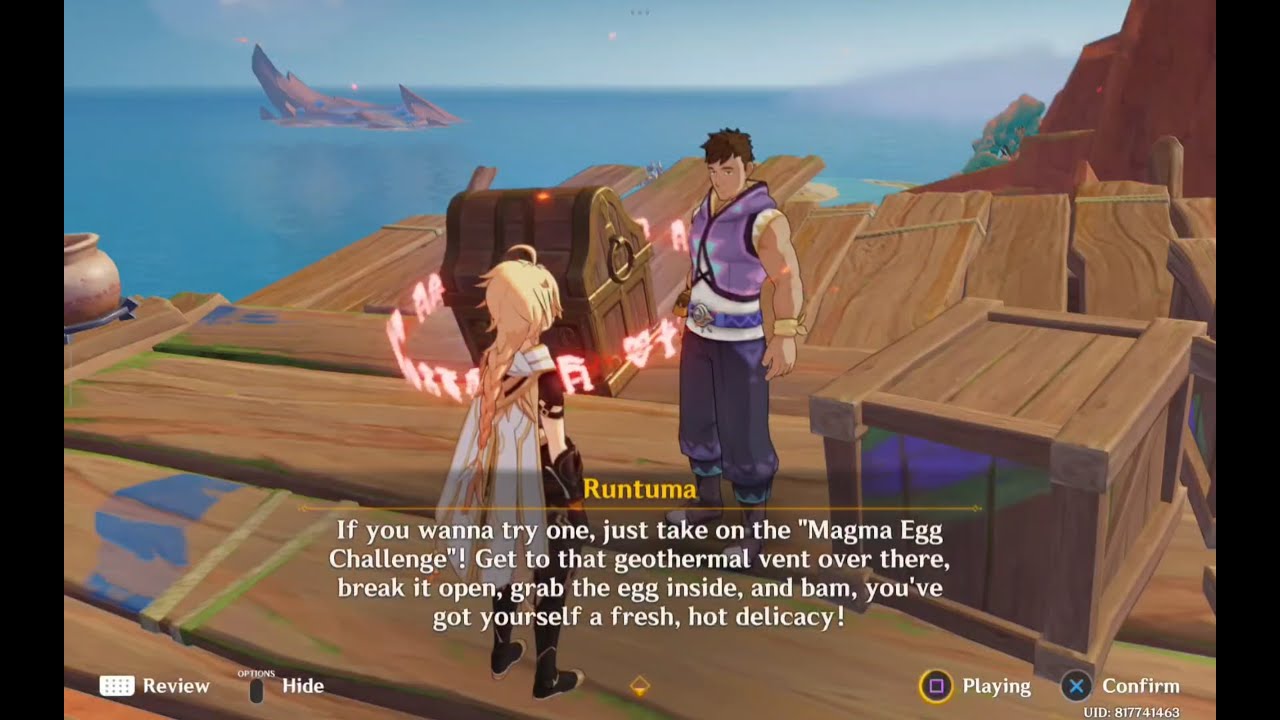 [Genshin Impact Challenge] Runtuma: Destroy 18 Vents / Magma Eggs ...