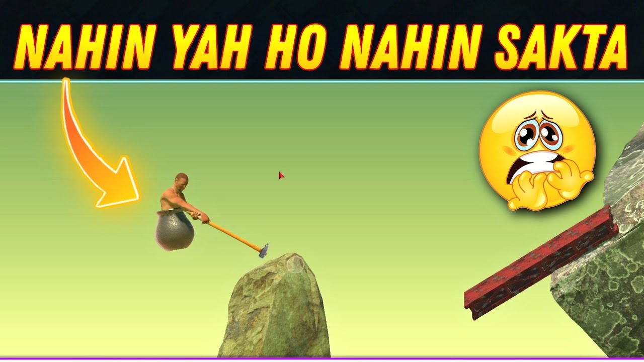 getting over it with bennett foddy full game play || getting over pc ...