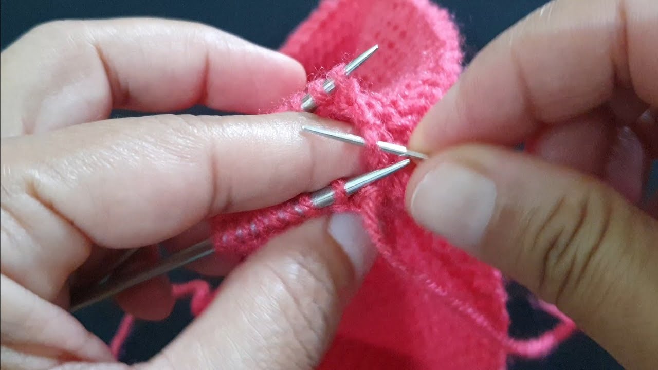 Sew Technique for Double Sided Stitches - YouTube
