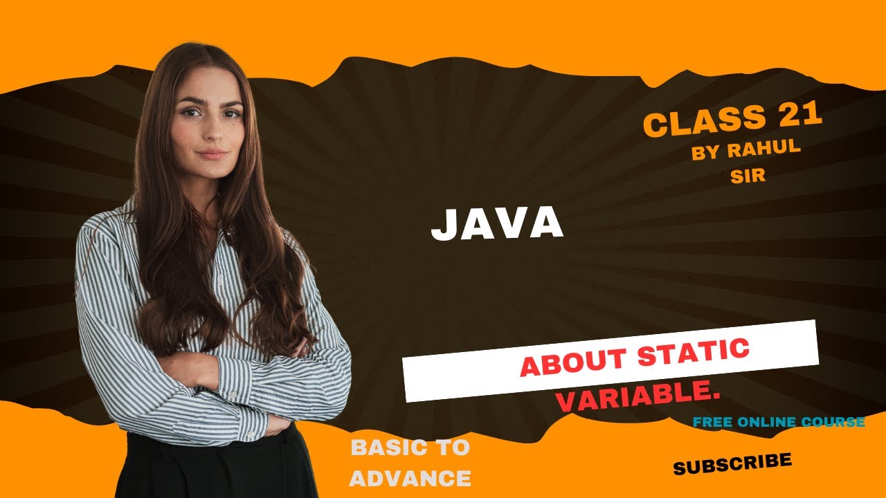 About Static Variable. - YouTube