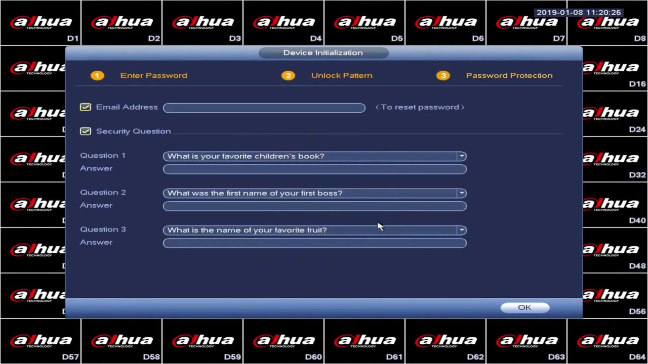 1. How to Set Initial Password | Dahua NVR | Telecom Technology - YouTube